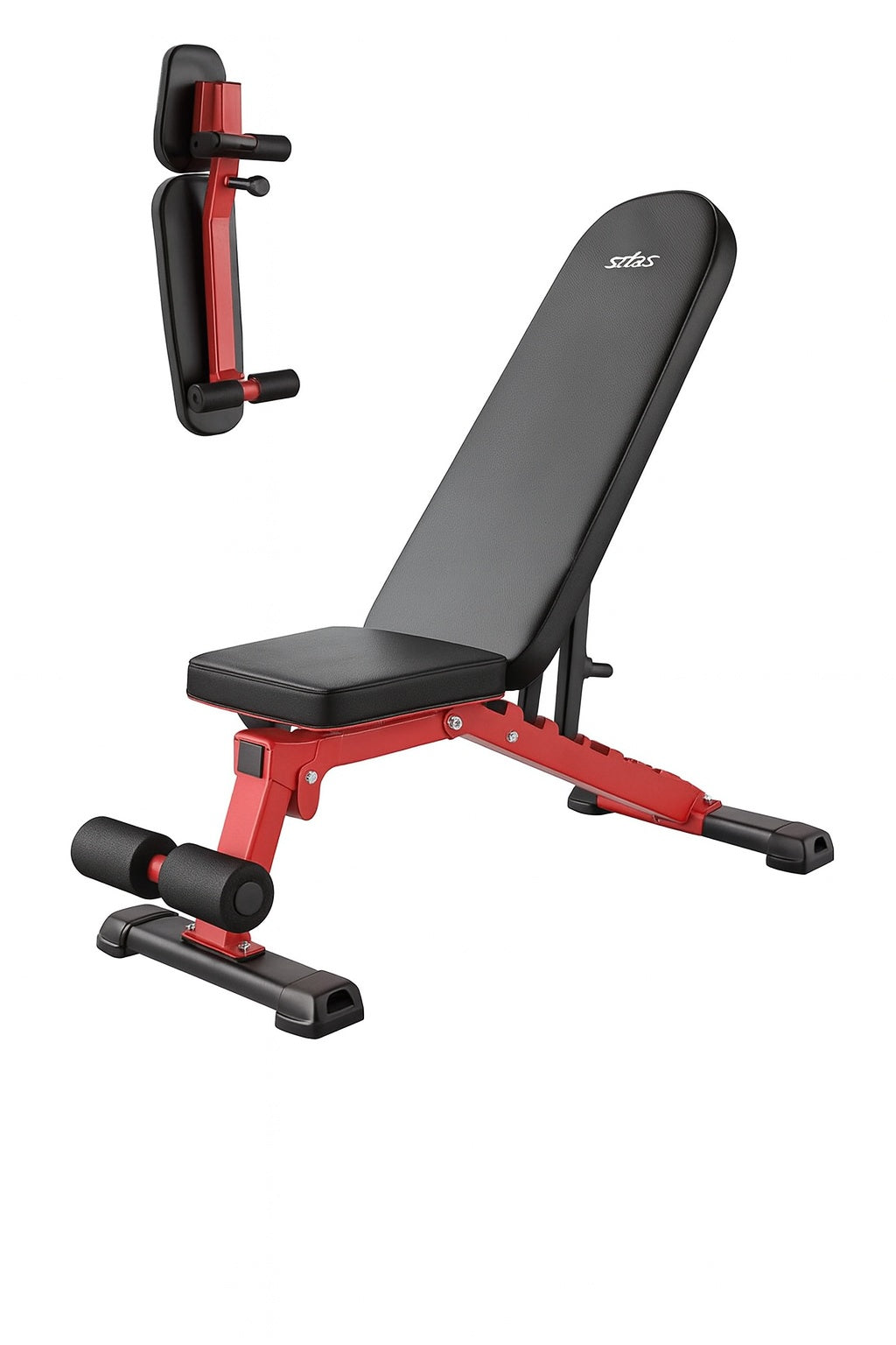 VEVOR Weight Bench 1200 lbs Heavy Duty Stable Weight Bench Press for F ...