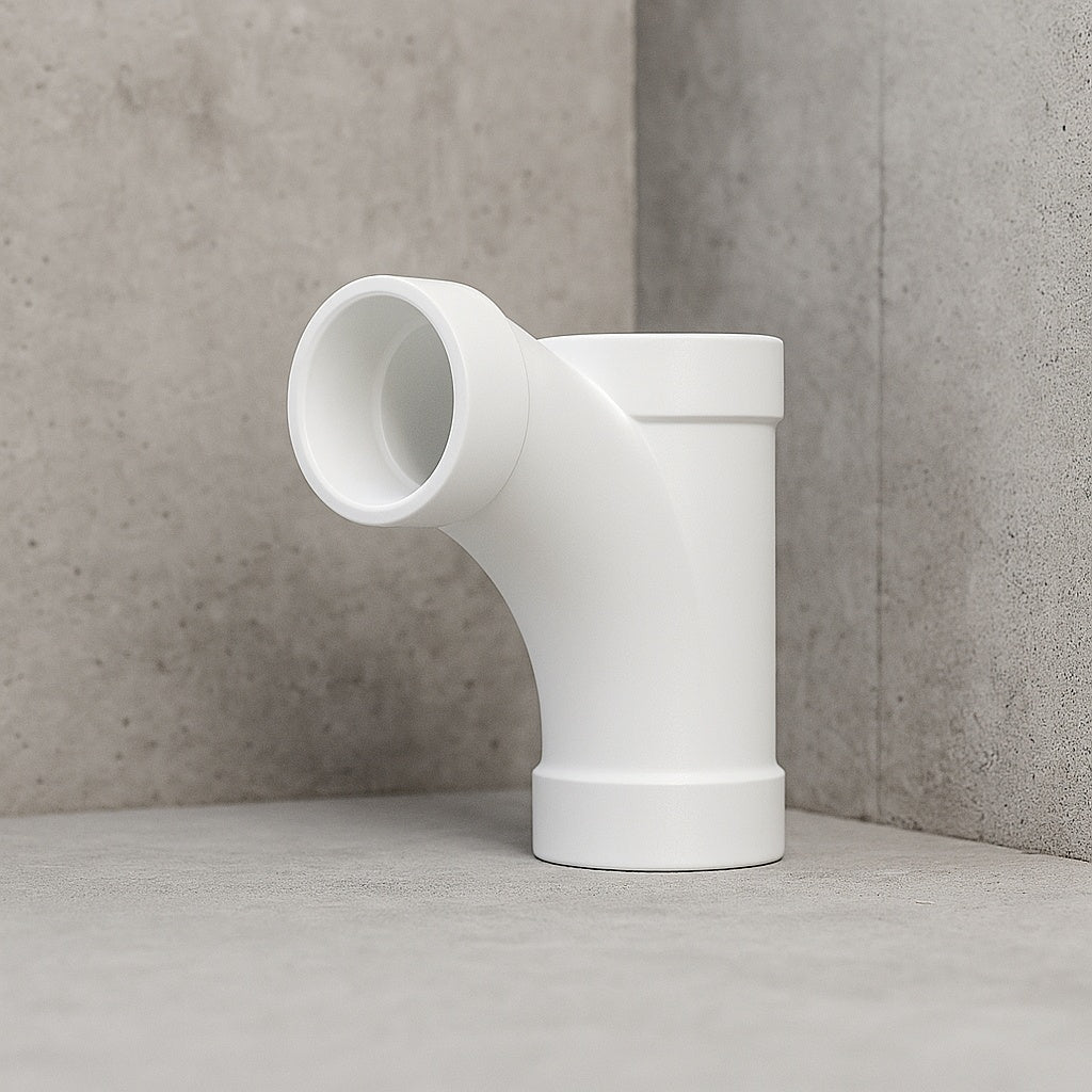 Pipe 3 in. x 3 in. x 3 in. DWV PVC Comb Wye and 1/8 Bend PVC005011000H ...